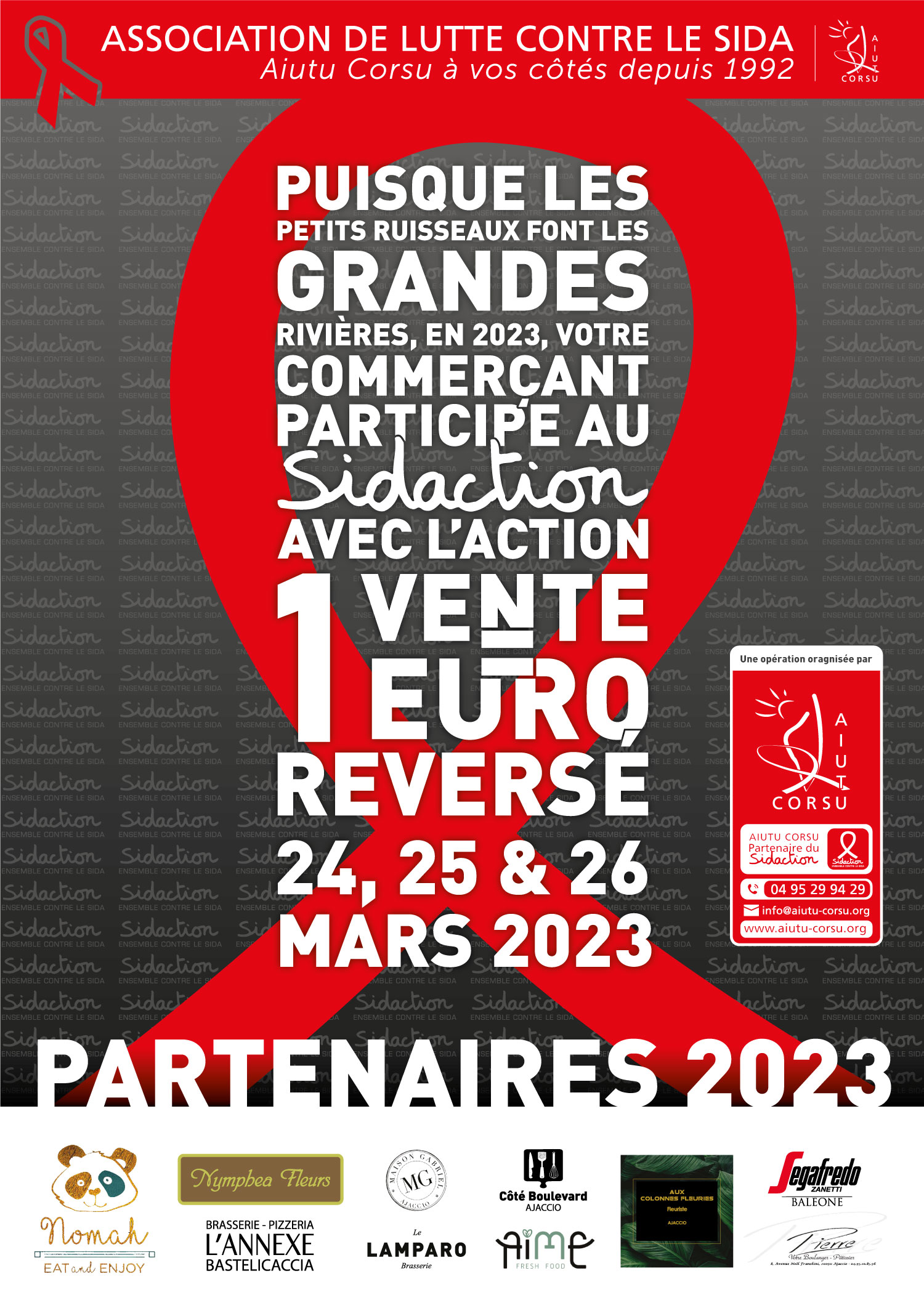 Sidaction 2023 Aiutu Corsu